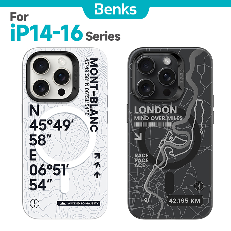 [Benks Official] Benks Magnetic Phone Case for IPhone 16 Plus 15 14 Pro ...