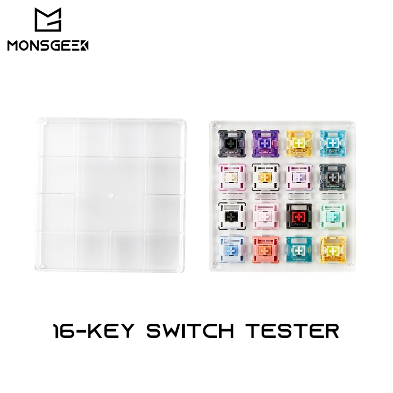 【Random Version】Akko x MonsGeek 16-key Switch Tester For Mechanical ...