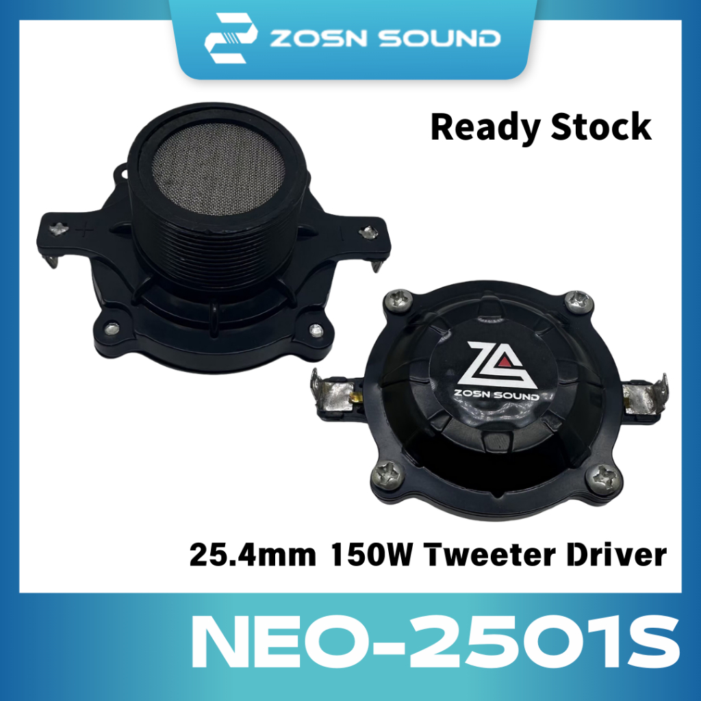 [ZS Audio]150watts 25.4mm Compression Driver Unit Tweeter Driver Unit ...