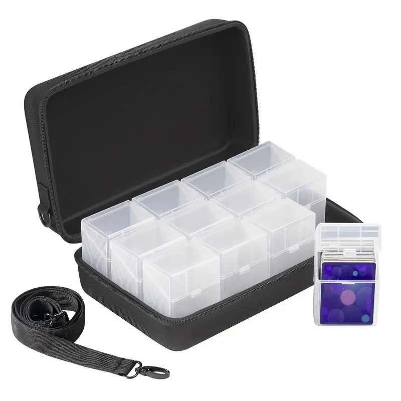 1pc Trading Card Box Set, Holds 2200+ Cards, 12 Boxes, Standard Size ...