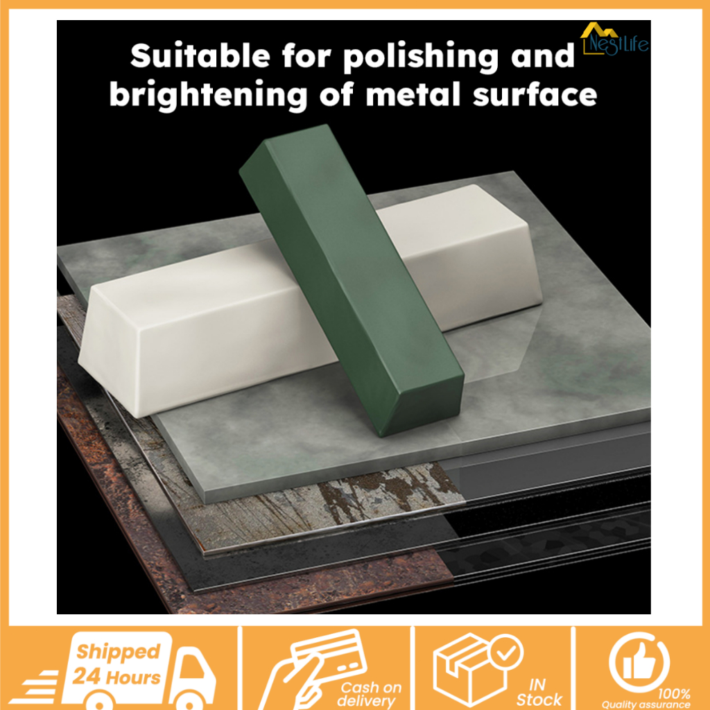 1PCS Buffing Soap WHOLE BAR FOR STAINLESS & BUFFING DISCS Green Small ...