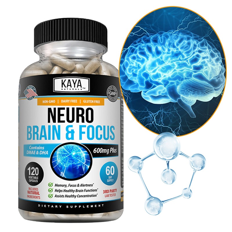 KAYA NeuroBrain and Focus Health Supplements - Support brain health, memory health, and ...