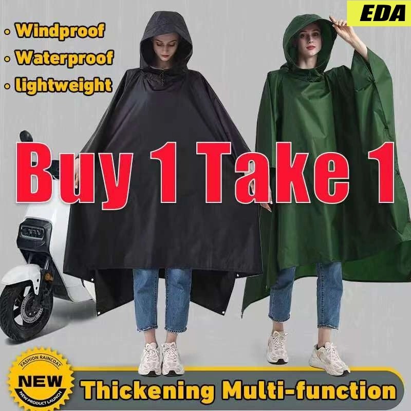 [BUY 1 TAKE 1] H-990 Poncho Raincoat for men Motorcycle Bicycle Poncho ...