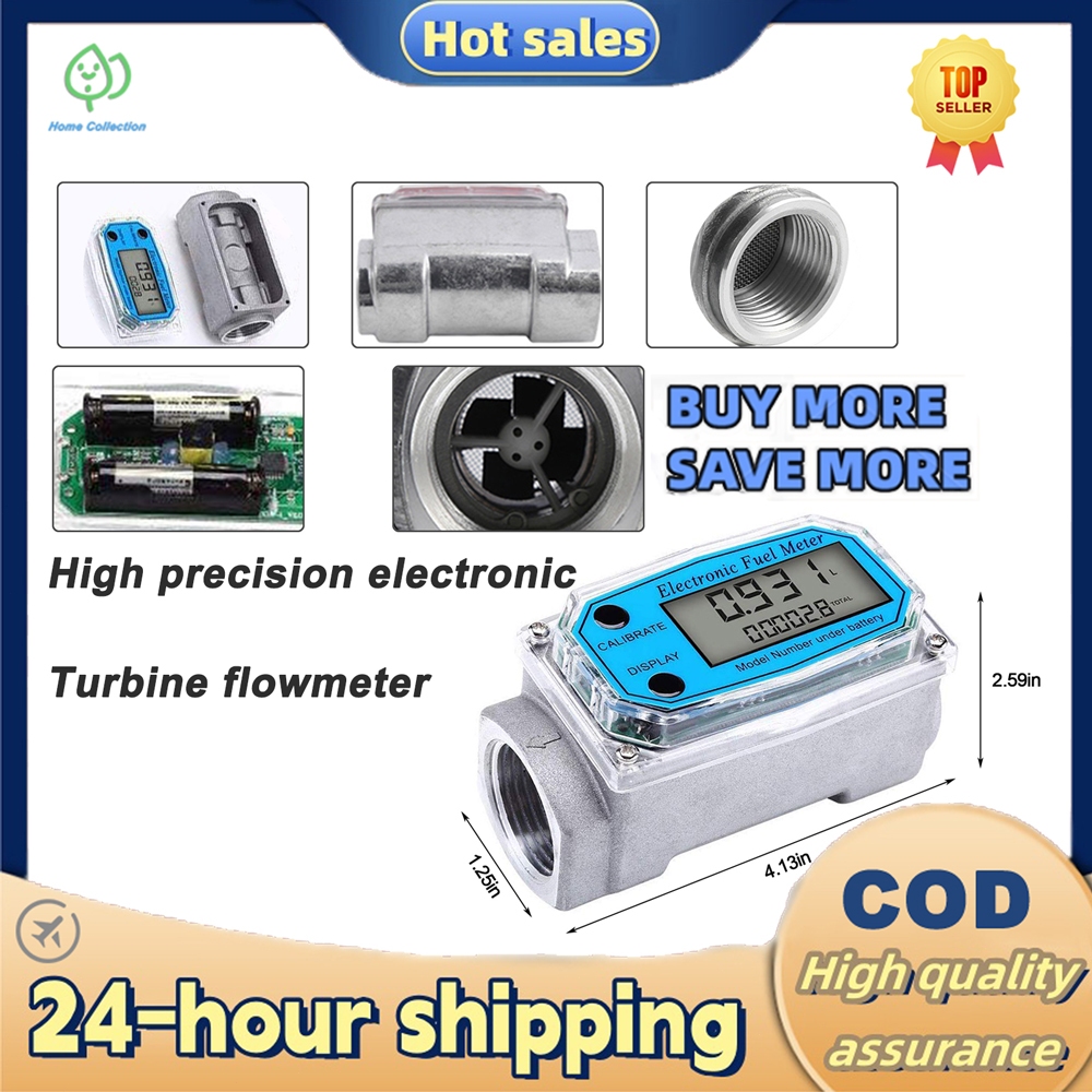 high quality! Digital Fuel Flow Meter Car Gasoline Methanol Water Flow ...