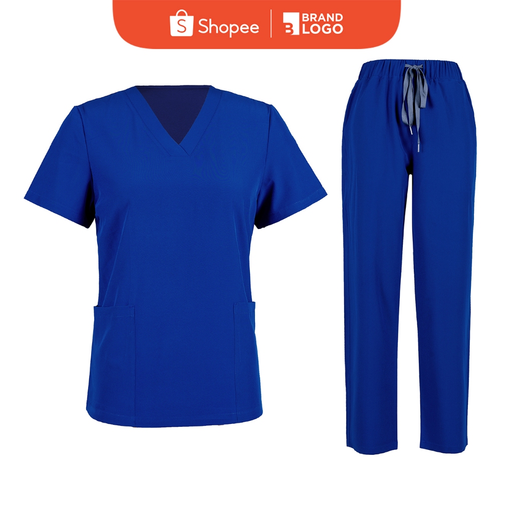 Ladies Nurse Uniform Set, Medical Scrub - Hospital & Clinic Staff ...