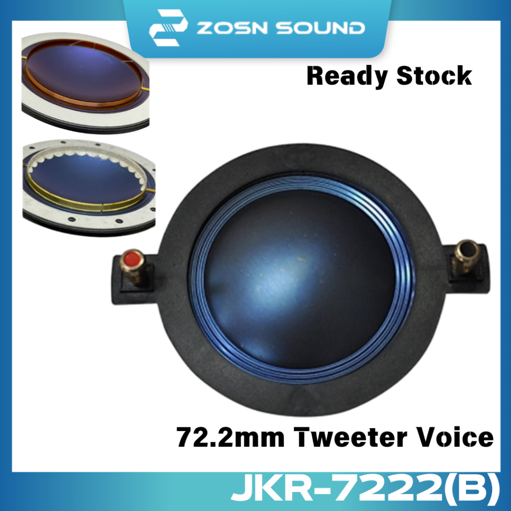 [ZS Audio]72.2mm Treble Voice Coil Reel Audio Speaker Titanium Film ...