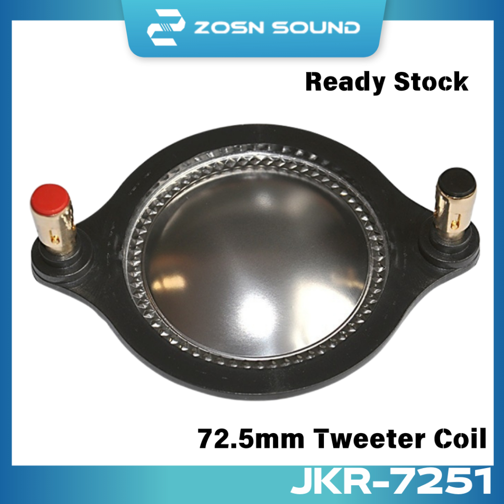 [ZS Audio]72.5mm Treble Voice Coil Reel Audio Speaker Titanium Film ...