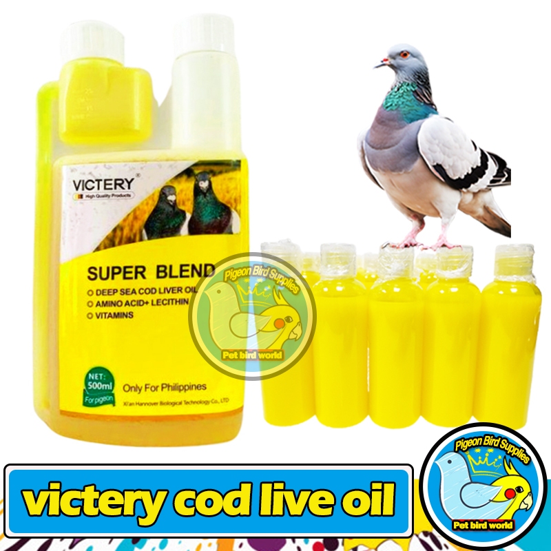 Premium Victery Super Blend Deep Sea Cod Liver Oil for pigeons to ...