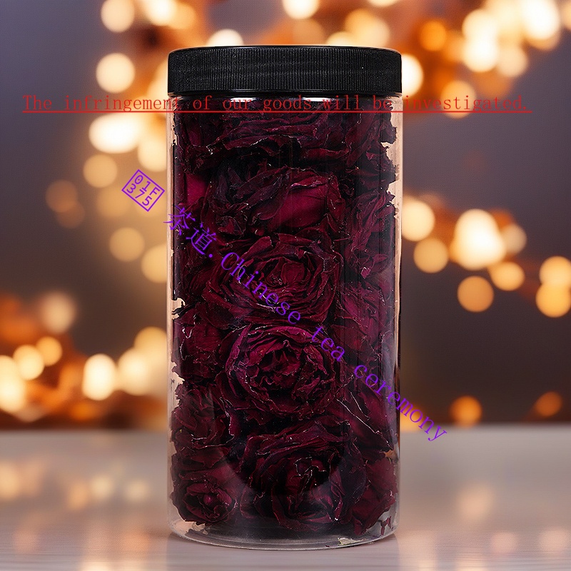 Red Rose Yunnan Black Red Rose Freeze-Dried Large Double Petal Freeze ...