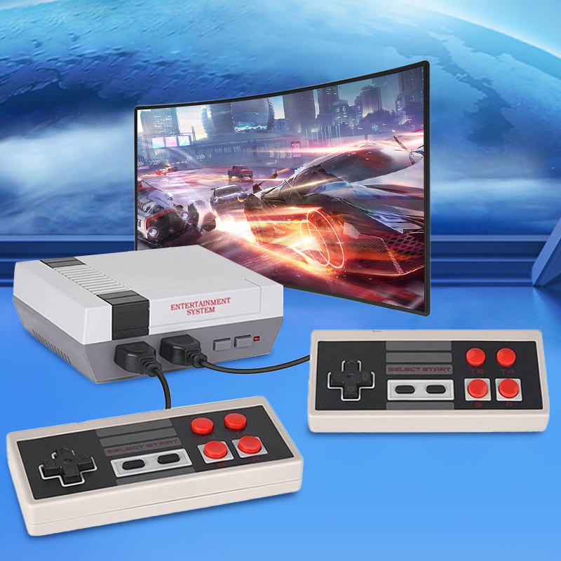 NES Handheld Home Game Console with Built-in Two Person Connected TV ...