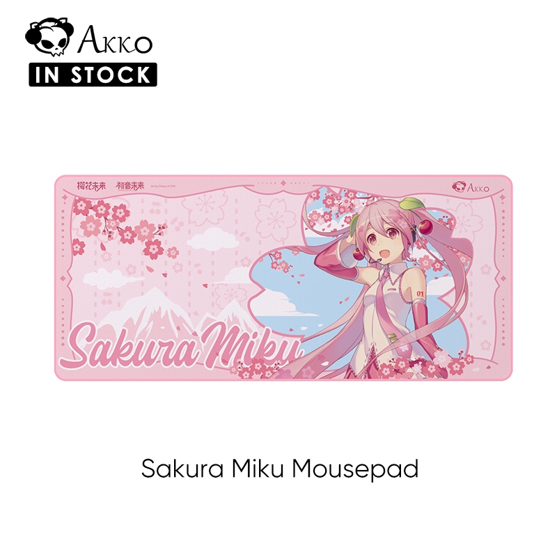 Akko Sakura Mi ku MousePad Extended 90cm x 40cm | Shopee Philippines
