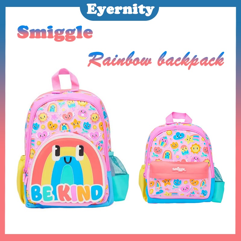 Smiggle Big Dreams rainbow Egg tart Juior Character backpack | Shopee ...
