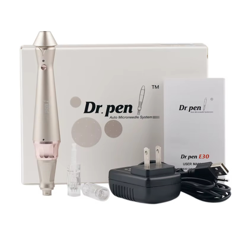 Professional Machine E30 New Design Golden Microneedling Derma Pen ...