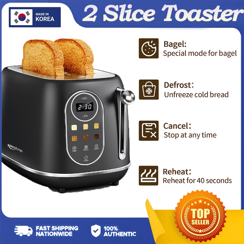 Best-selling In PH Home kitchen bread toaster 2 slice Extra-Wide Slot ...