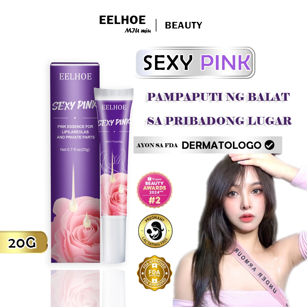 [FDA] EELHOE Pink Whitening Serum Intimate Area Lightening Essence ...