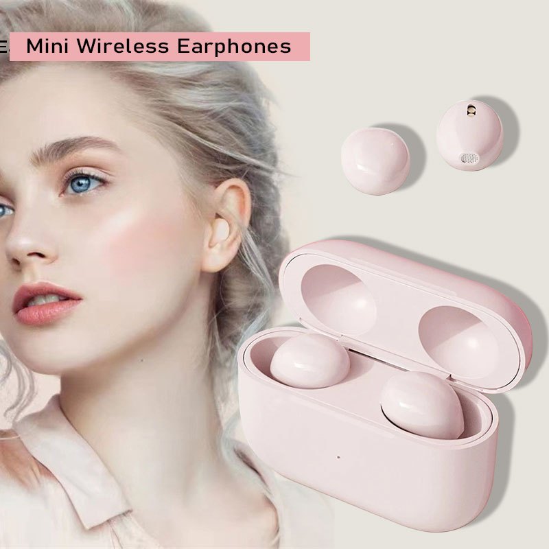 Mini In Ear Earbuds TWS Wireless Earphones Bluetooth Headphones ...