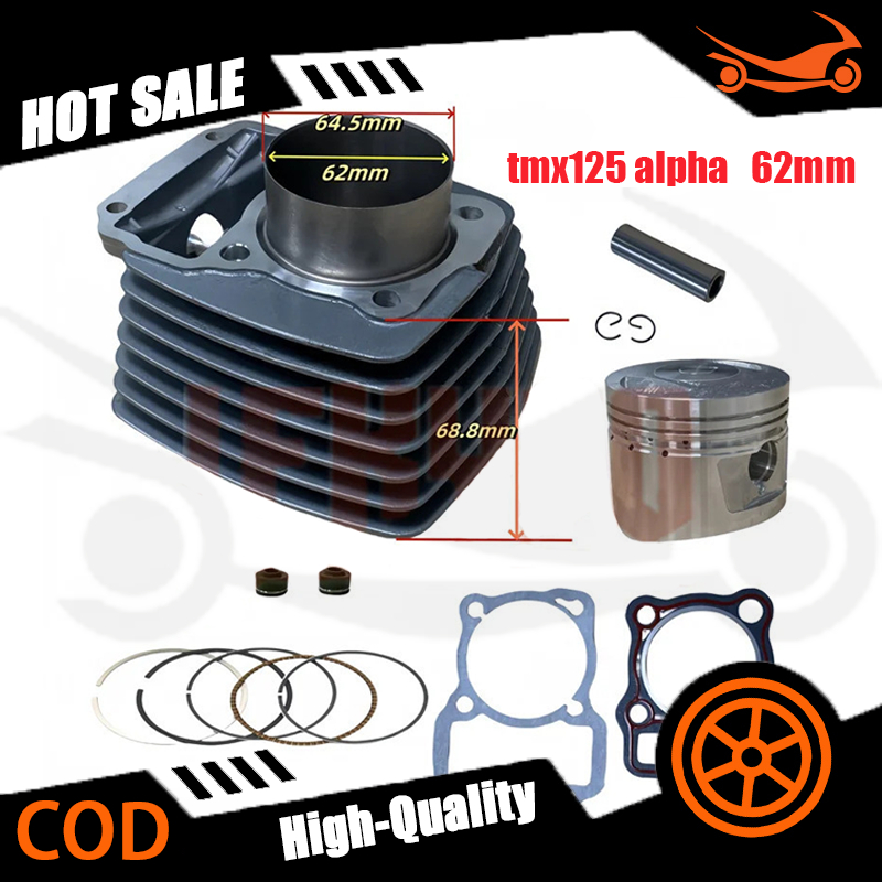 62mm tmx 125 alpha / cg / pinoy / wizard / rusi tc / skygo plug and ...