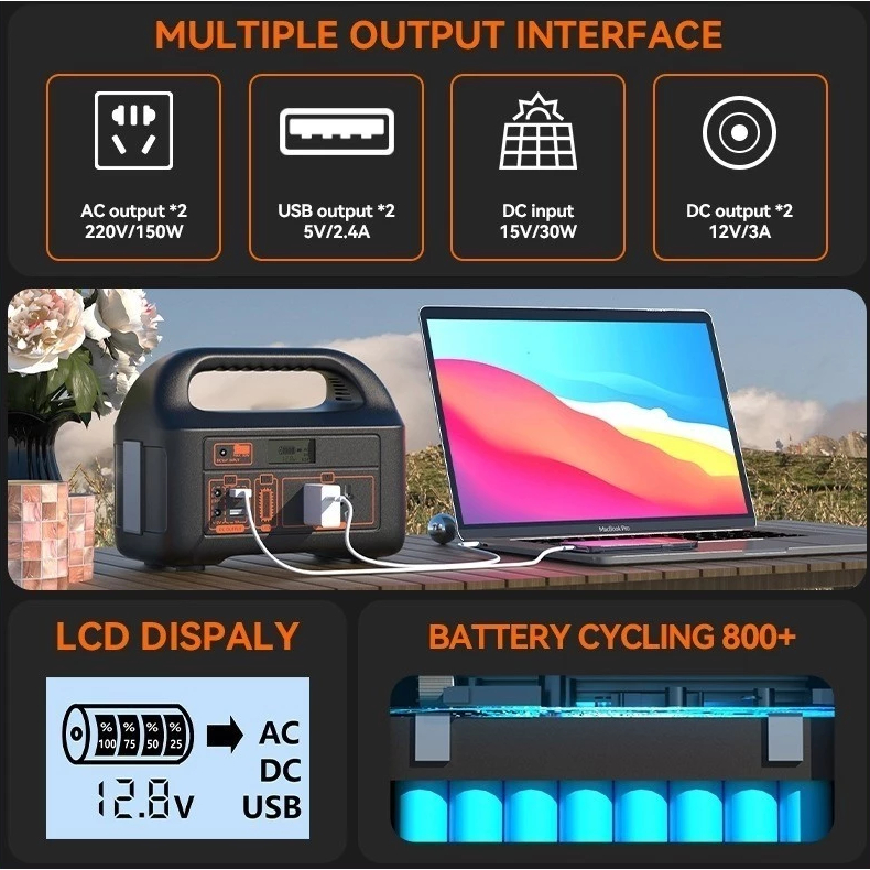 big capacity Power Bank multipurpose 220V Power Station portable ...