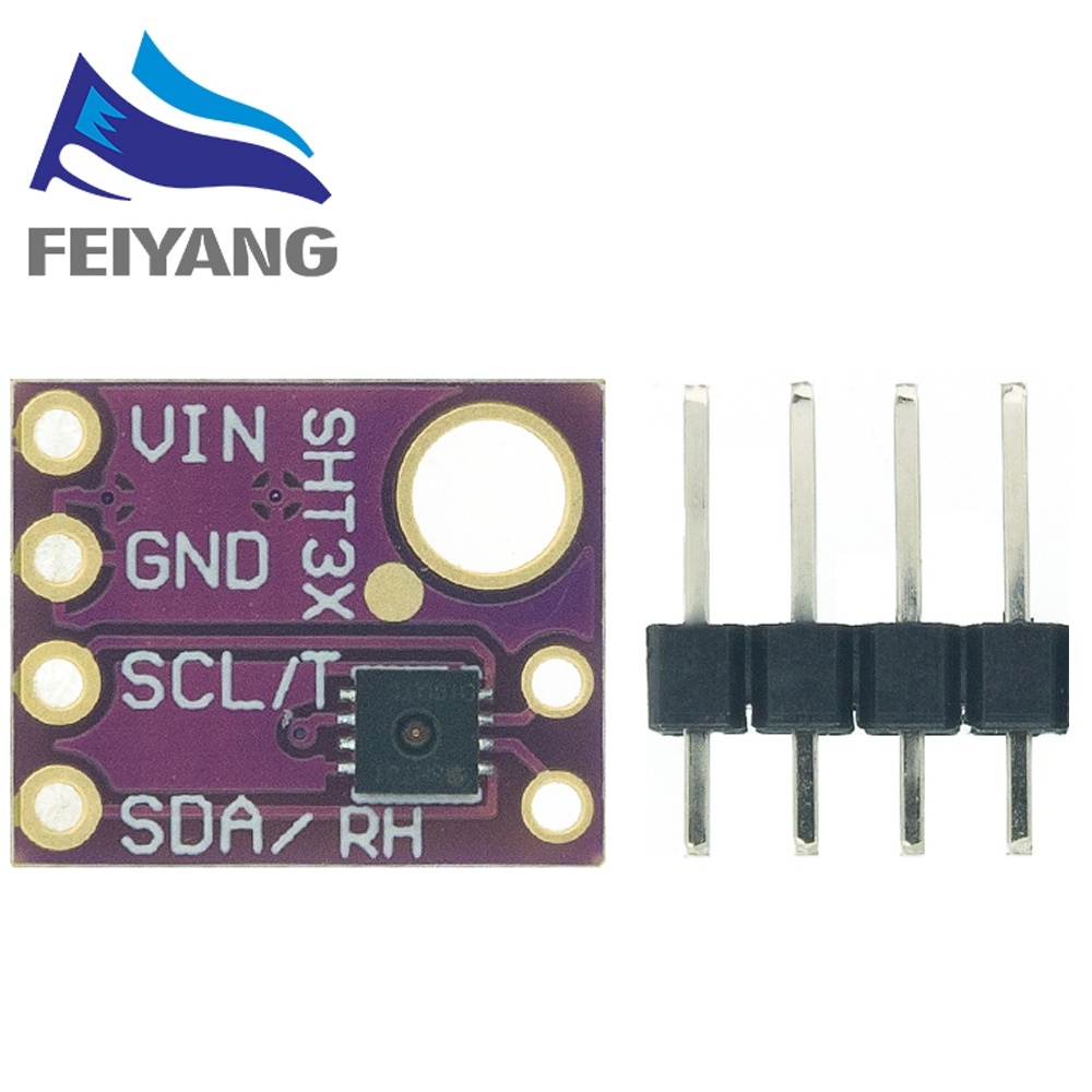 SHT31 Temperature SHT31-D Humidity Sensor Module Microcontroller IIC ...