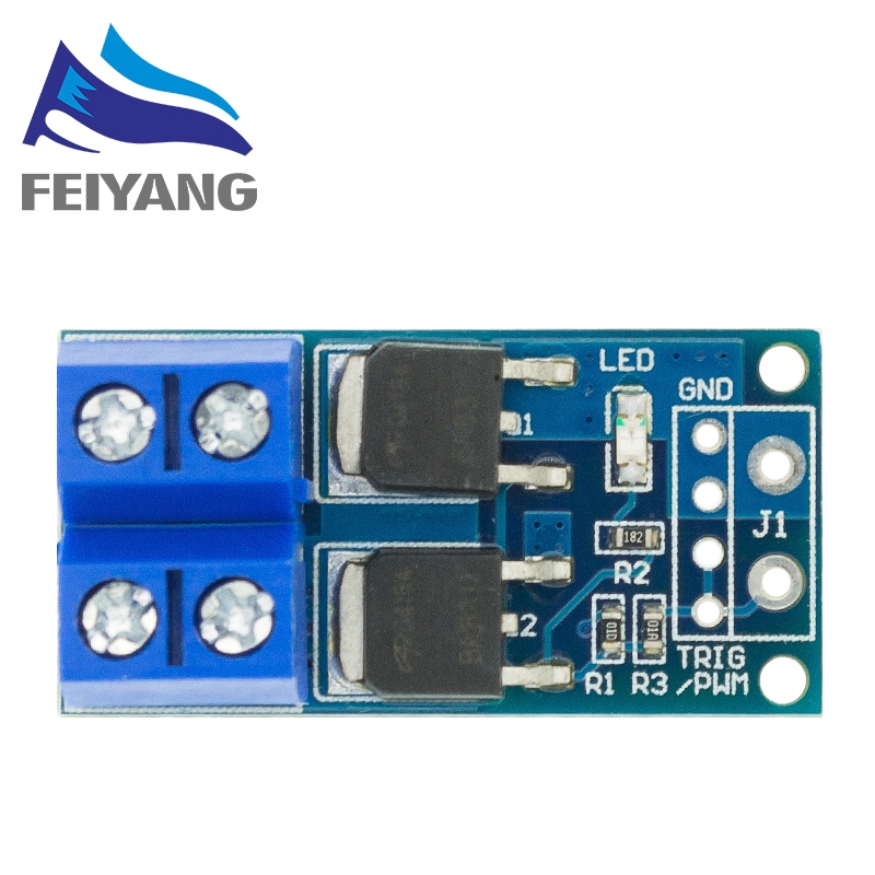 15A 400W MOS FET Trigger Switch Drive Module DC 5V-36V PWM Regulator ...