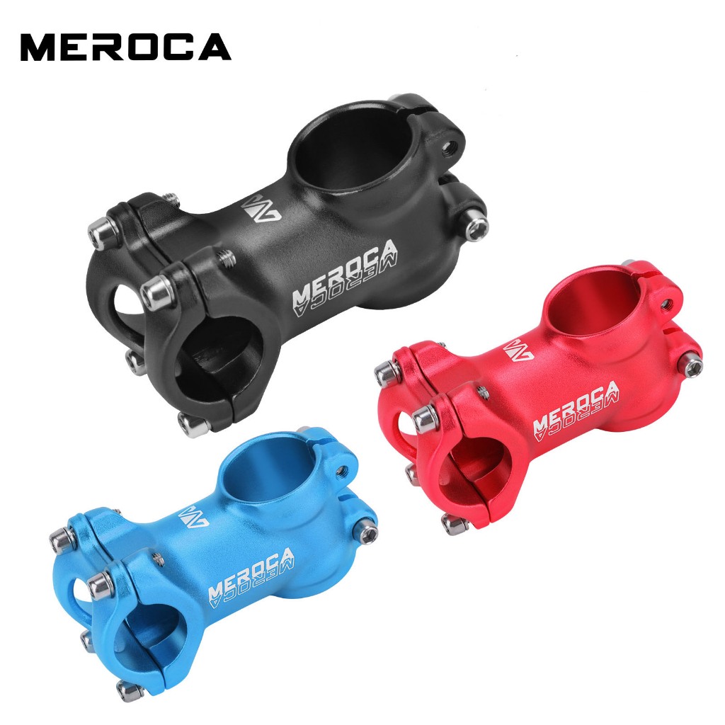 MEROCA Bicycle Short Stem 25.4mm Kids Balance Sliding Bike Handlebar ...