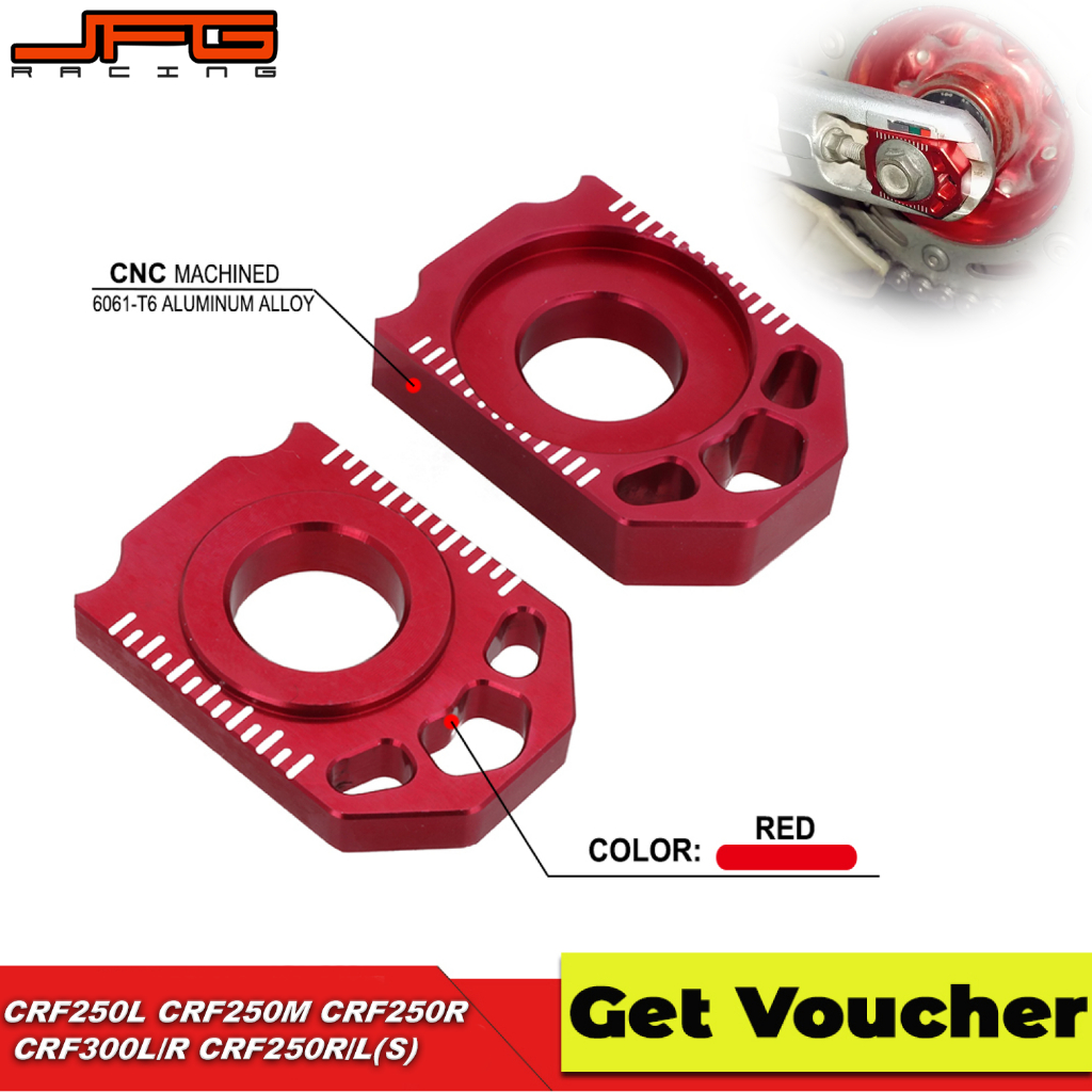 JFG Racing Axle Block For CRF250L CRF250M 2012-2021 CRF250L S ...