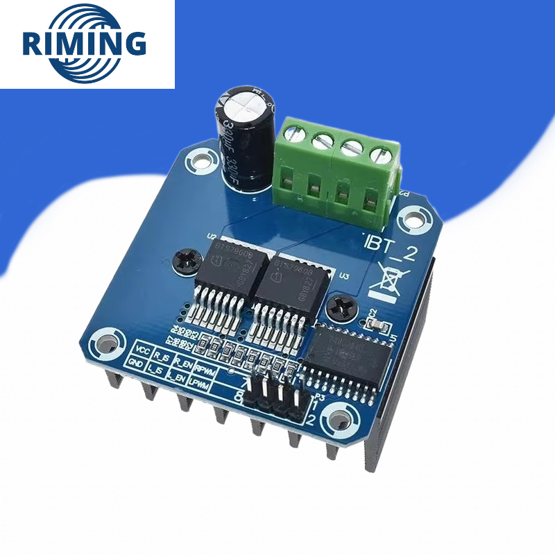 Double BTS7960 43A H-bridge High-power Motor Driver module/ diy smart ...