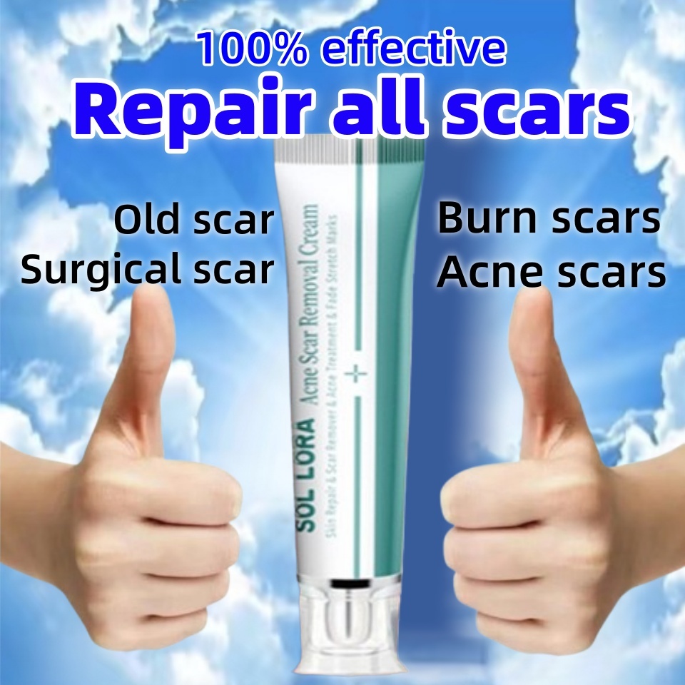 Scar Removal Cream Suitable For Old And New Scars On All Areas Stretch ...