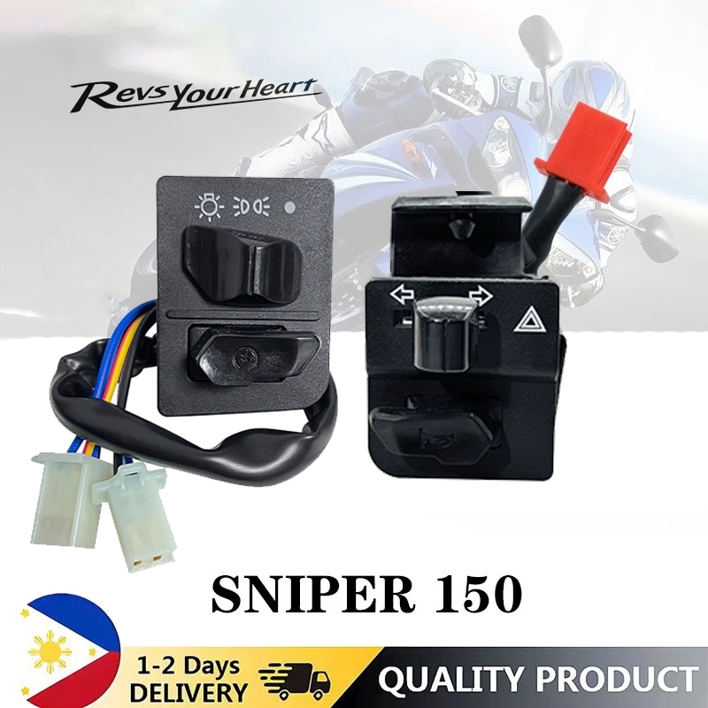 SNIPER 150 HANDLE SWITCH 3 WAY HORN STARTER TURN SIGNAL-RH/LH LC-135 ...
