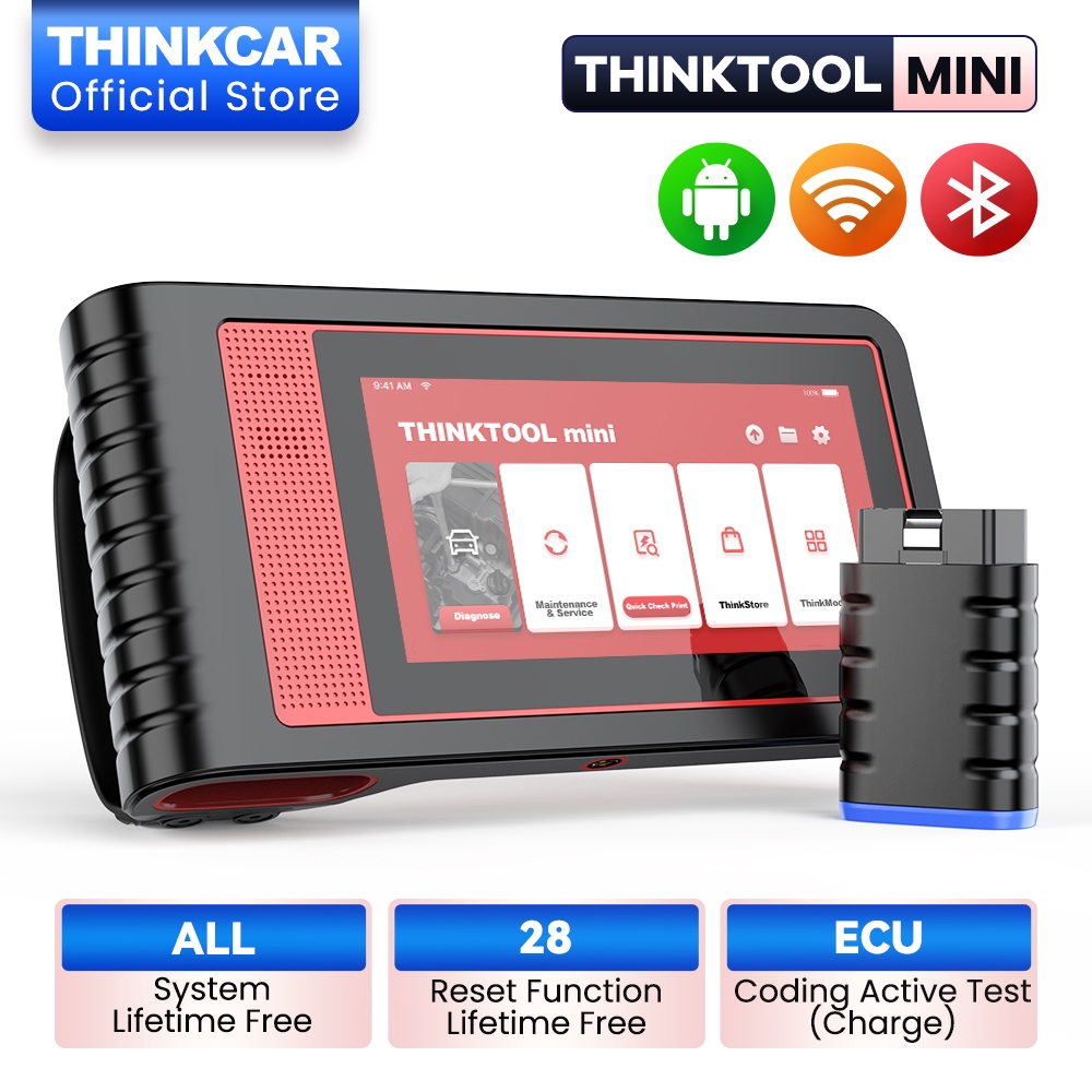 THINKCAR Thinktool Mini OBD2 Scanner for Car Full System ECU Read ...