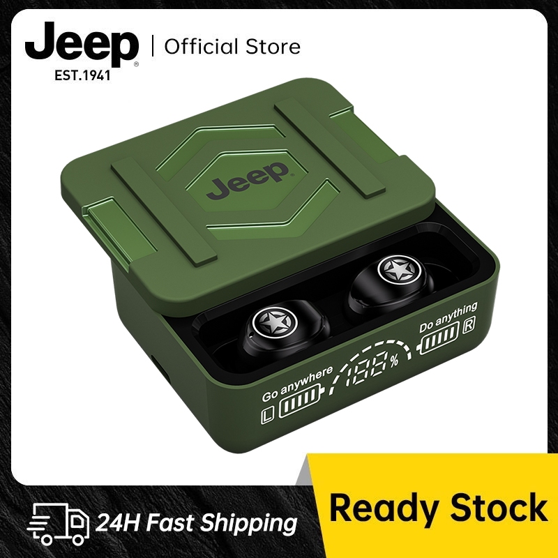 Jeep EW130 True Wireless Earbuds With Powerbank Noise Cancellation ...