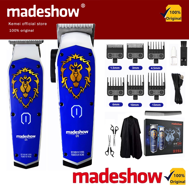 Madeshow SET New Professional Hair Clipper Carving Mark Oil ...