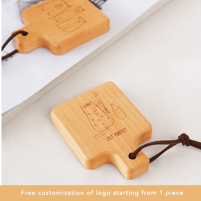 1PCS Free Custom Wooden Bottle Beer Opener Magnetic Manual Wooden ...