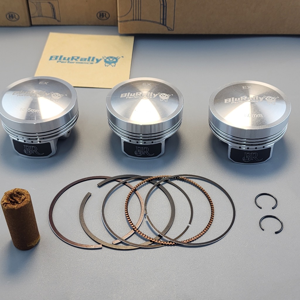 Super Casting pistons 58/58.5/59/60/61mm with DLC Pin13 with Dome Head ...