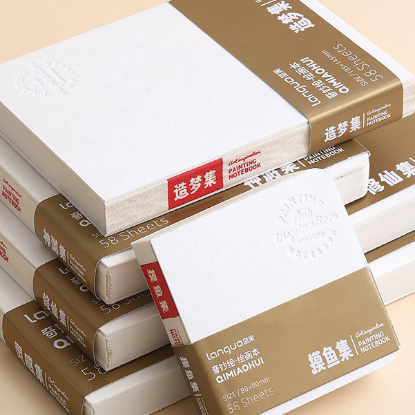 Portable Fish Drawing Book Painting Book Acrylic Marker Pen Drawing ...