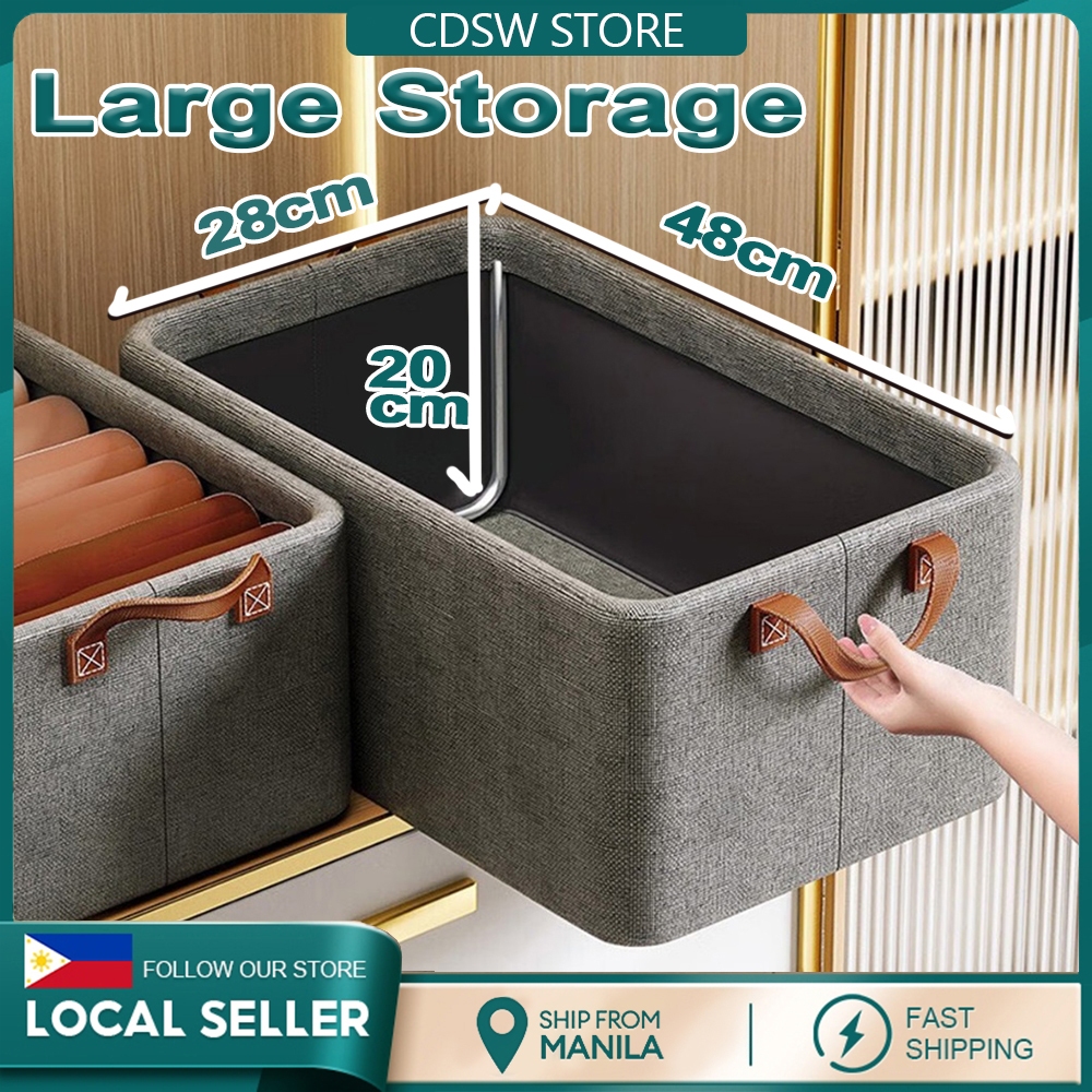Foldable Steel Frame Storage Box Multifunction Folded Storage Box ...