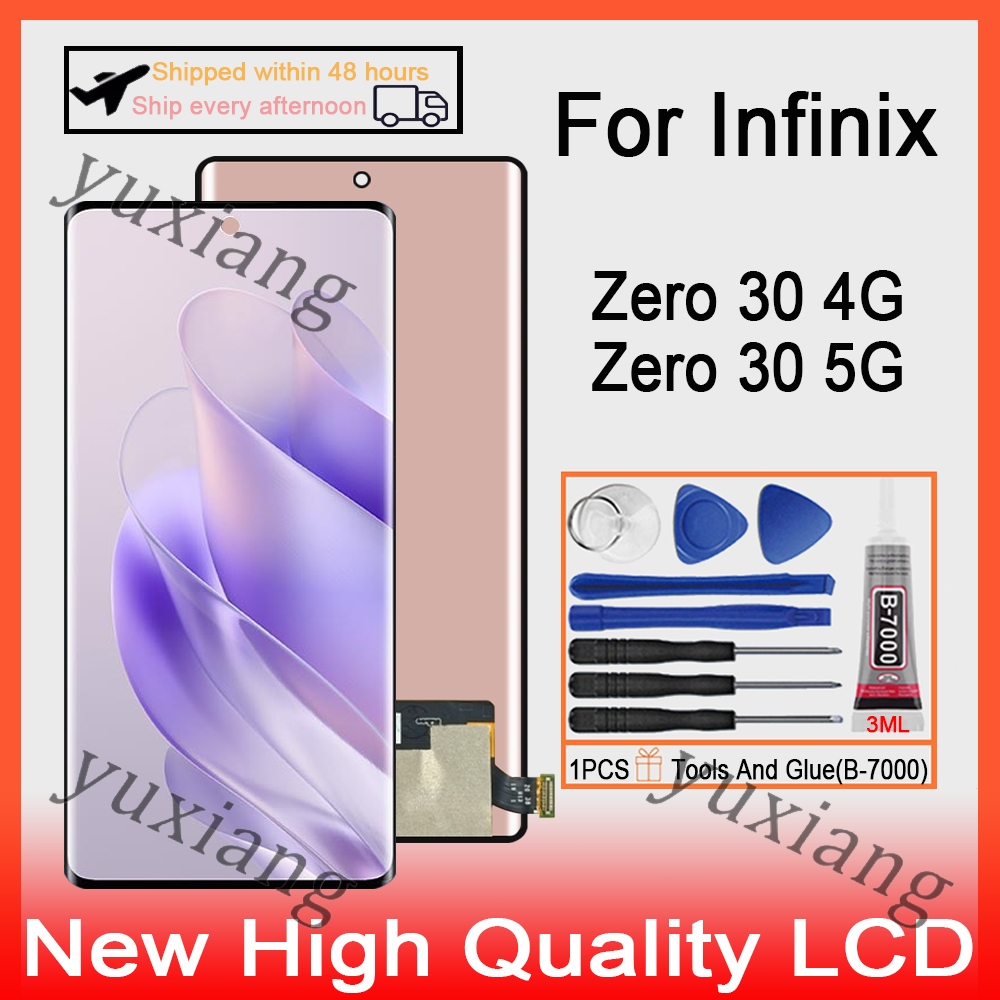 AMOLED TFT For Infinix Zero 30 4G X6731B Zero 30 5G X6731 LCD Display ...