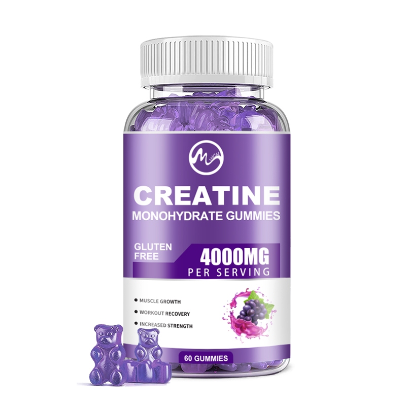MINCH Creatine Monohydrate Gummies 4000MG Muscle Growth Workout ...