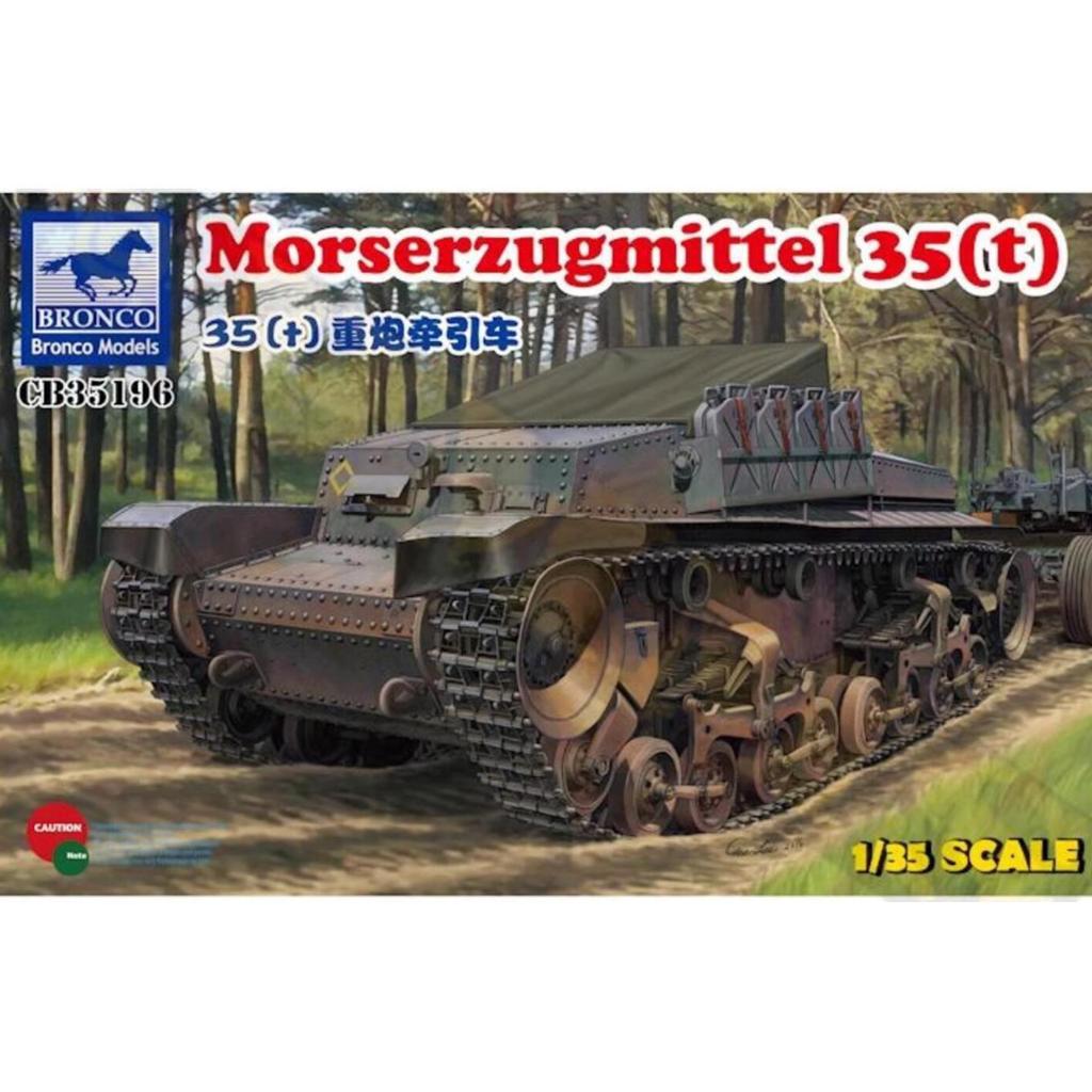 Bronco Cb35196 - 1/35 WWII German Mortar Tractor 35(T) 威骏 CB35196 斯柯达 ...