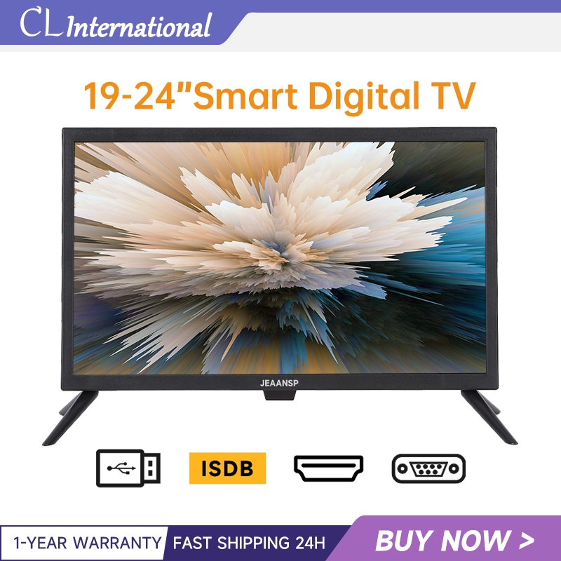 CL International Digital Small TV 19/22/24 Inch Full HD LED ISDB-T2 ...