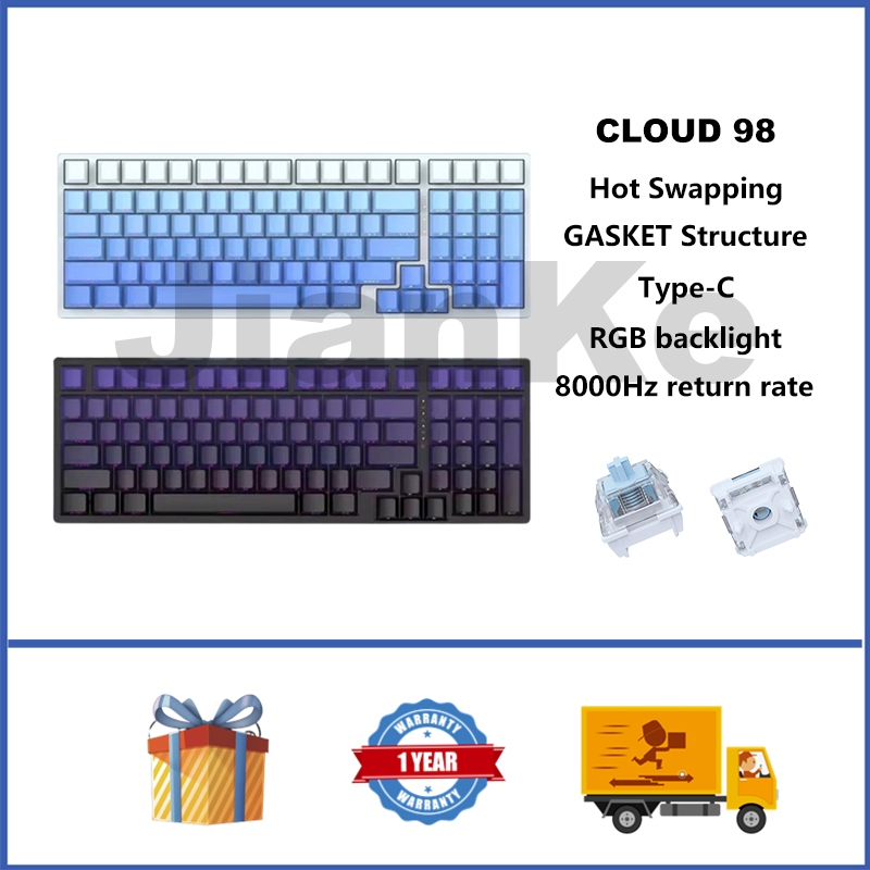 IPI CLOUD 98 Magnetic keyboard 95% Hot swappable RGB Quick Trigger ...
