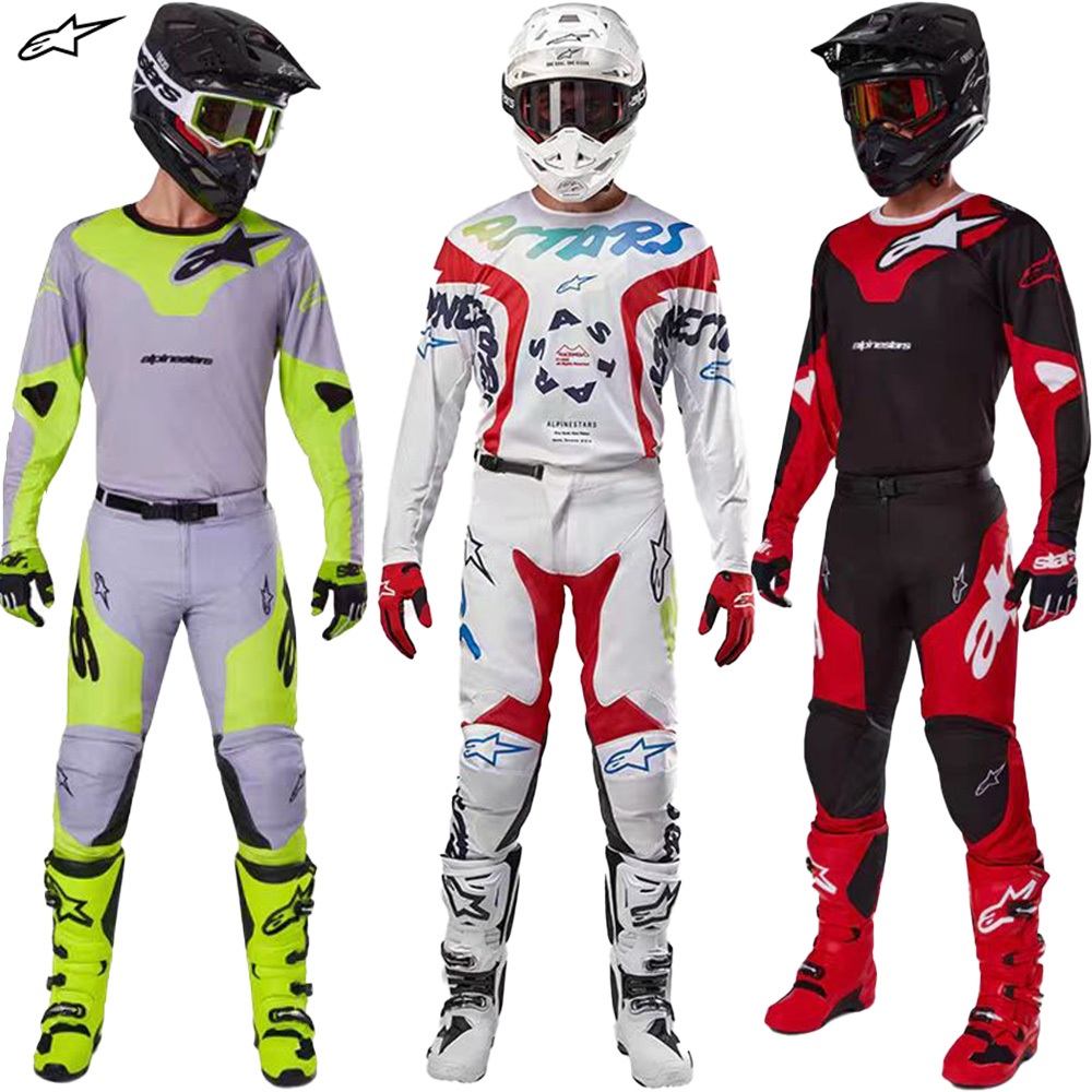 2025 ALPINESTARS SUPERTECH LIPAN BLACK/RED/PINK GEAR SET A-star Dirt ...