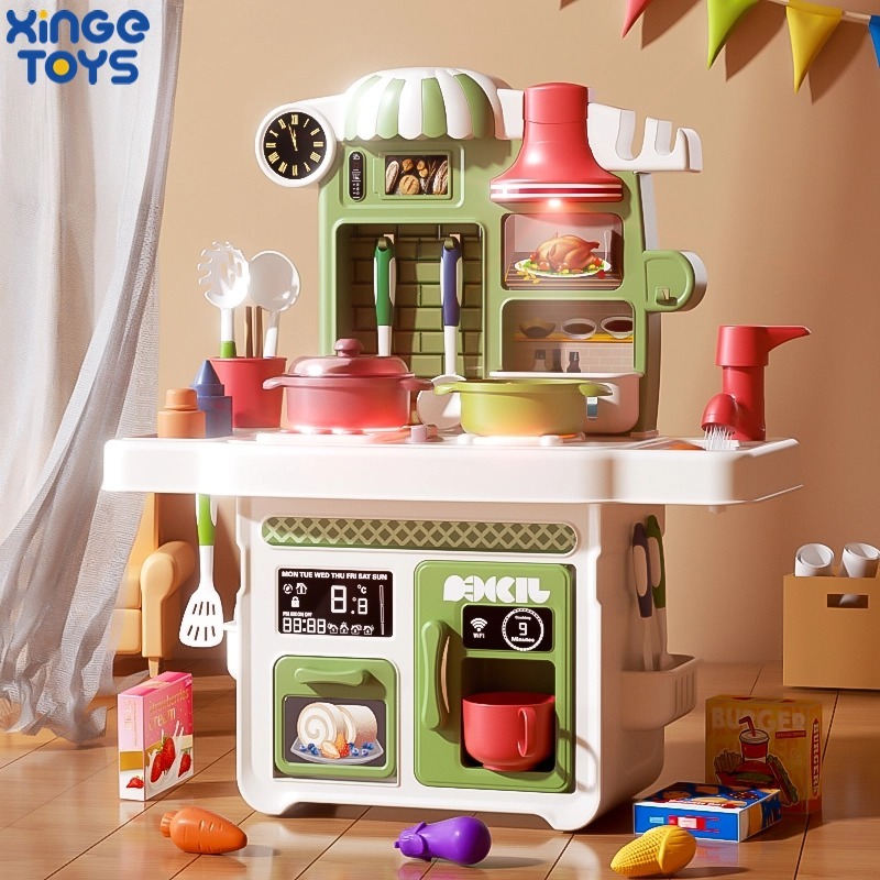 Cooking Set Toys Real Cooking Play Set for Kids Kitchen Toys Pretend ...