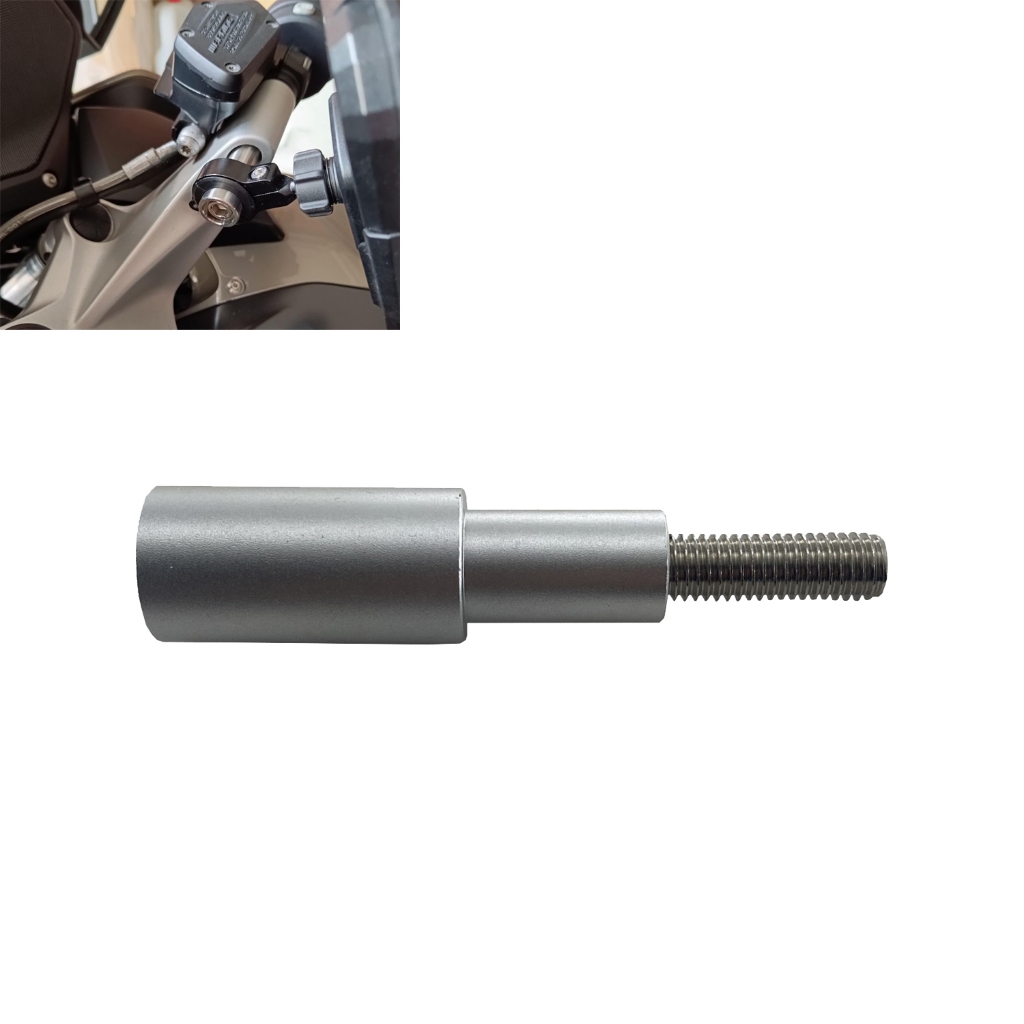 Mobile Phone Mount Bracket Extension Rod For BMW R1200RT R1250RT K1600 ...