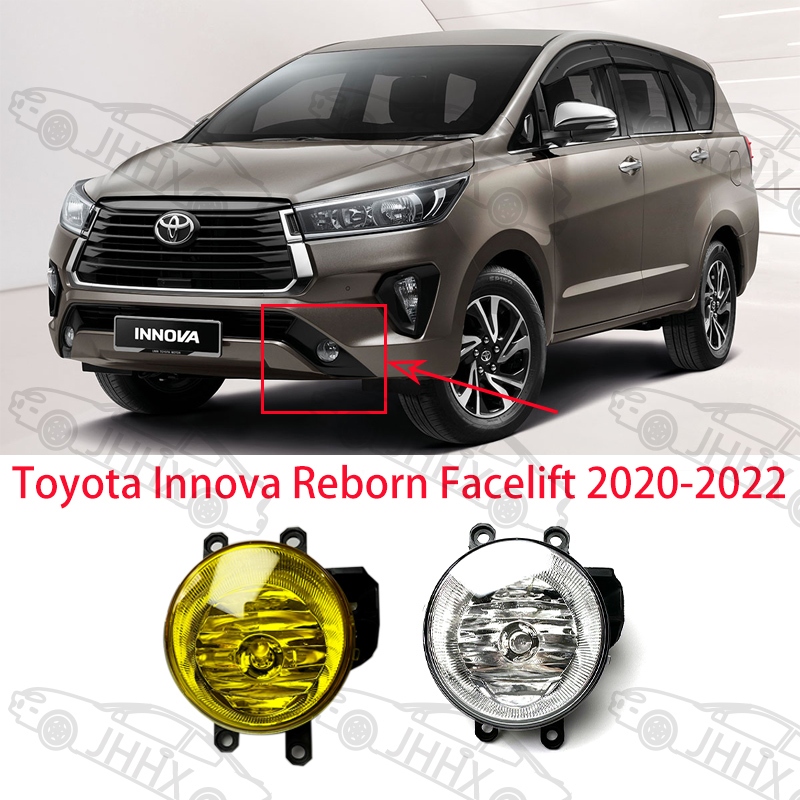 fog lamp fog light For Toyota Innova Reborn Facelift 2020 2021 2022 Type E G For innova XE 2023 ...