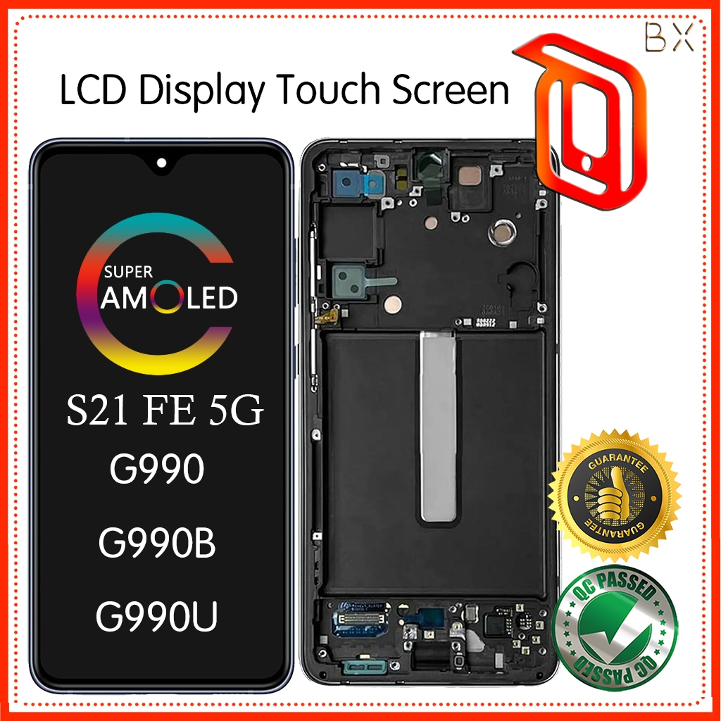LCD Display for Samsung S21 FE 5G G990/U G990B/DS G990E touch screen ...