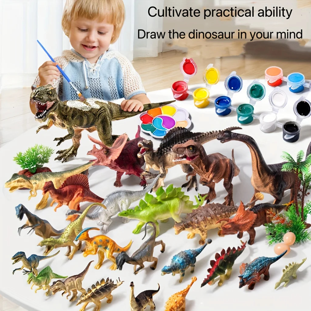 48 Dinosaur Model Set, Imagination Toys for Children, High Quality ...