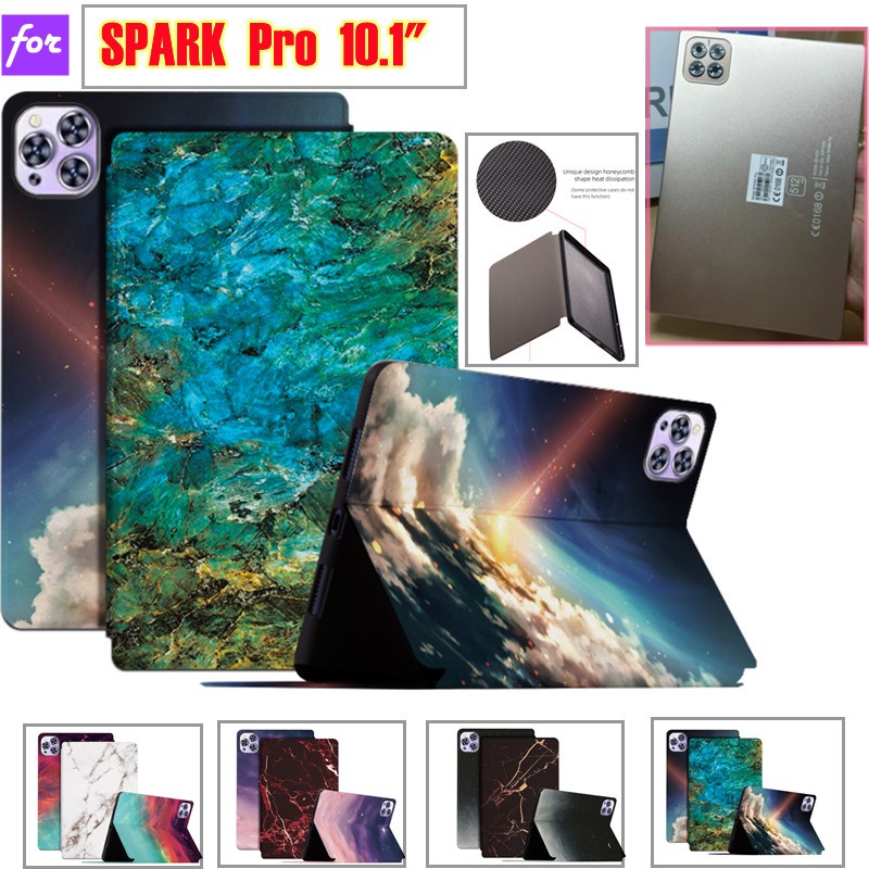 Sweat Proof Non-Slip Case For SPARK Pro 10.1" inches Tablet Case Flip ...