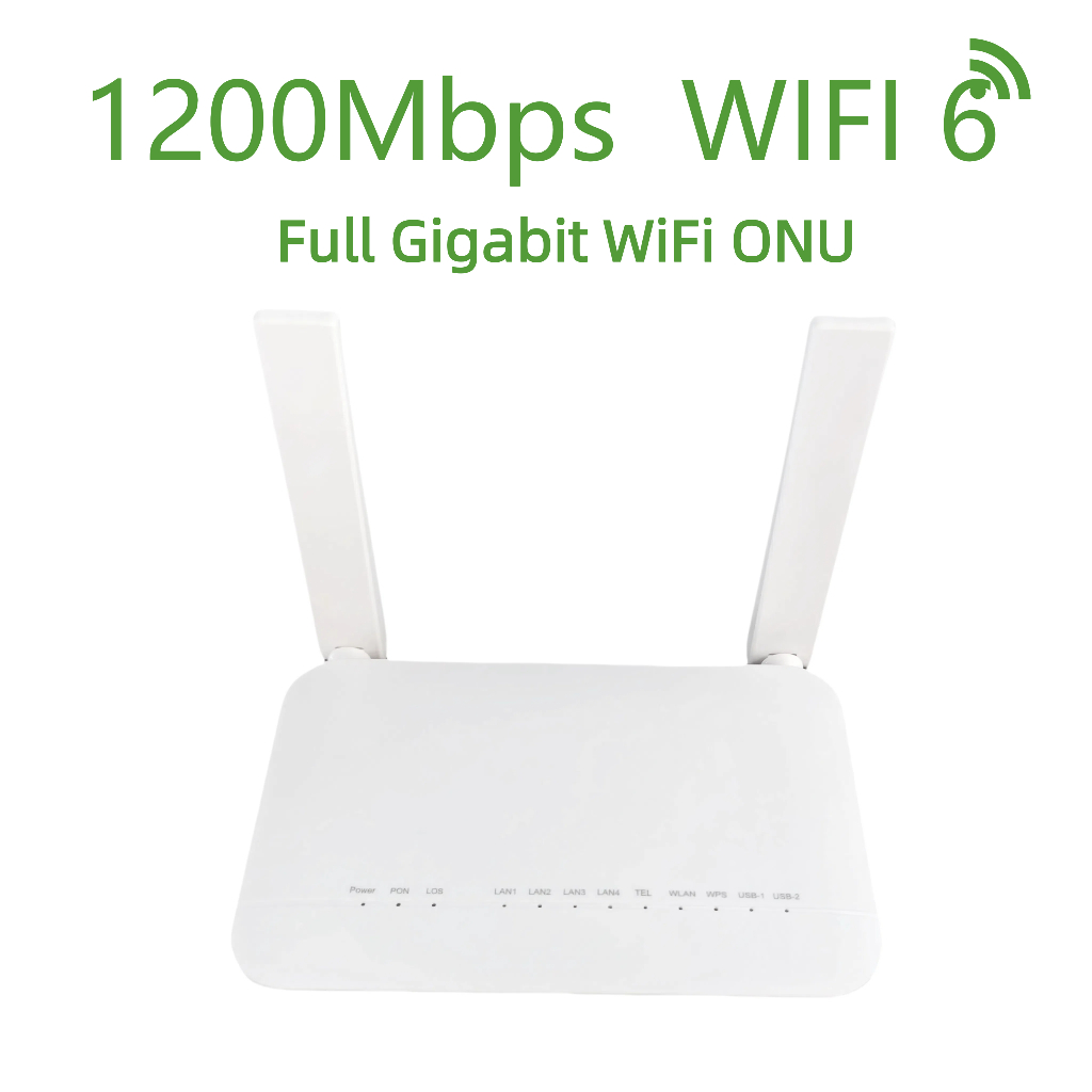 WIFI6 XPON ONU ONT F6610M 2.4G/5G Dual Band 4Ge LAN Fiber Optic FTTH ...