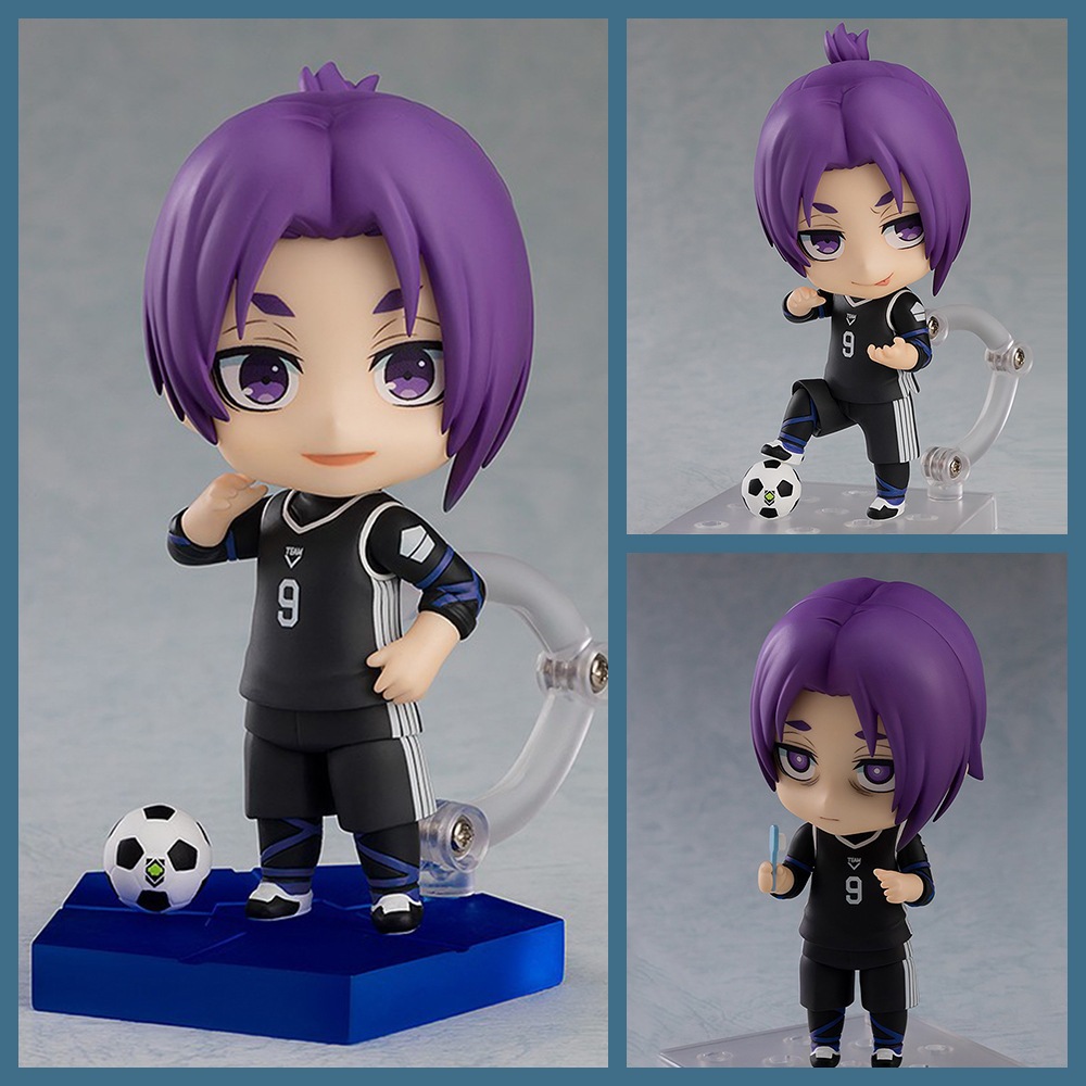 10cm Blue Lock Anime Figure Reo Mikage SHF 2326 GK Statue Joint Movable ...
